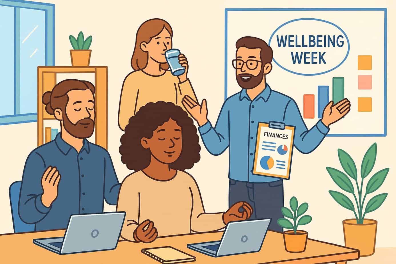 Wellbeing Week - How to mark it in the workplace - Planned Future